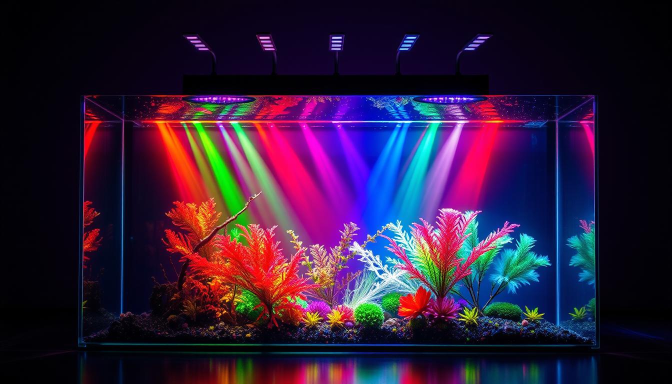 Éclairage LED aquarium : spectre, durée et bons choix